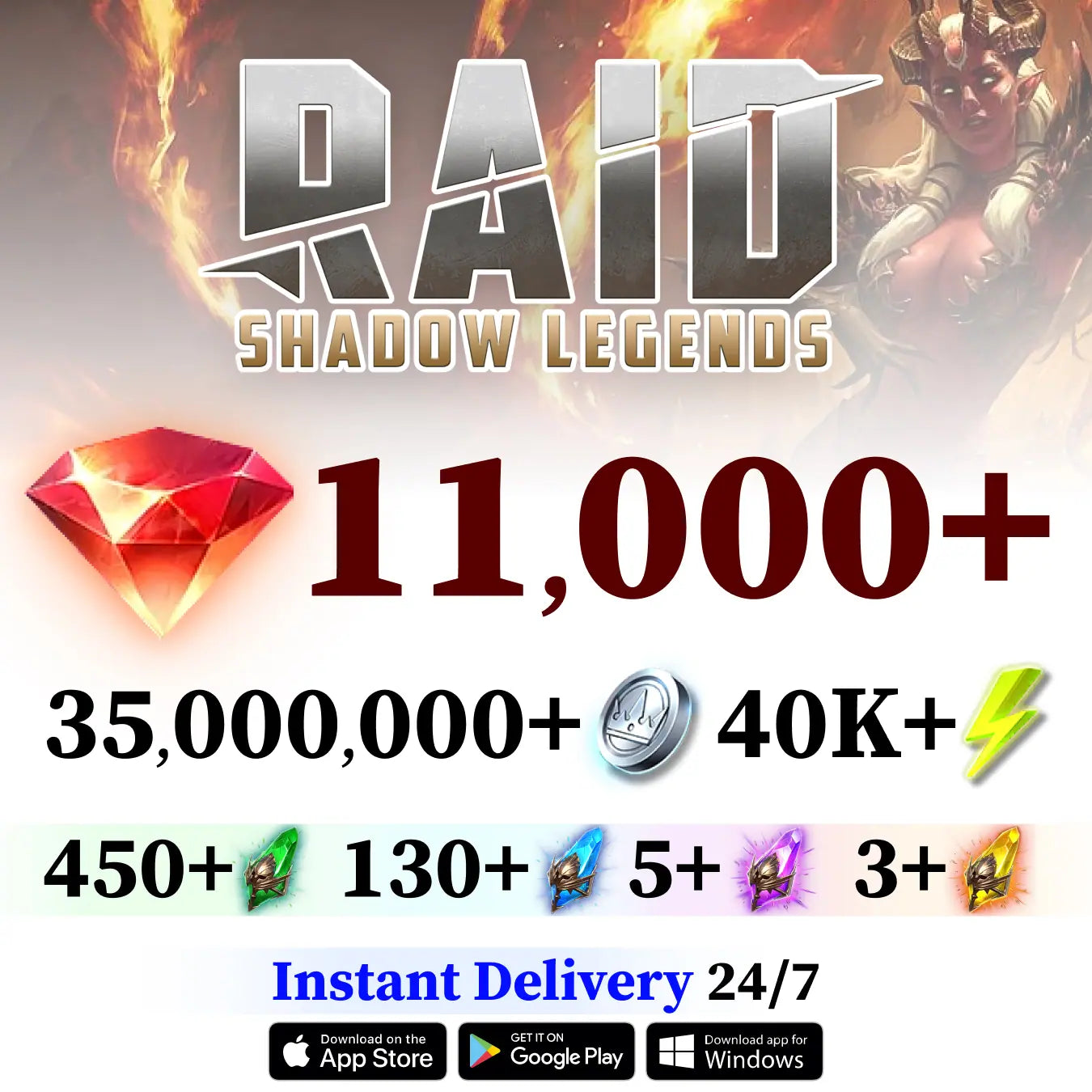RAID: Shadow Legends Special Endgame Account
