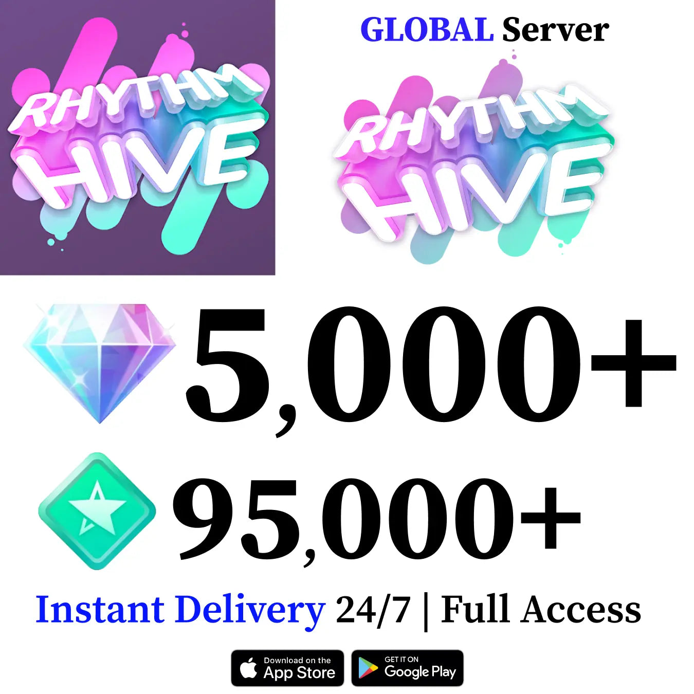 Rhythm Hive Starter Accounts [GLOBAL]