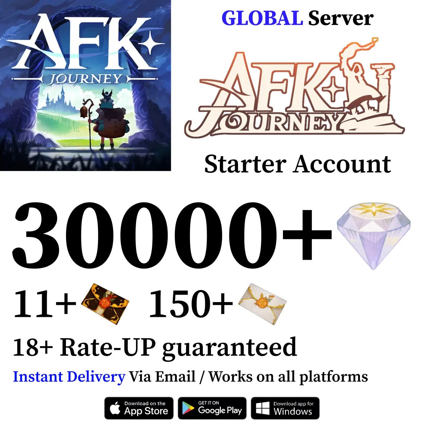 AFK Journey Starter Account Global