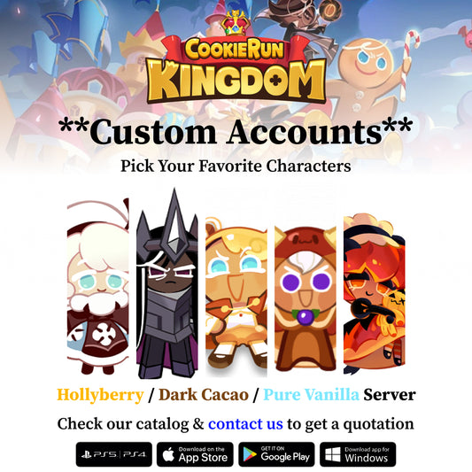 Custom Accounts - Instant Delivery – Genshin Accounts