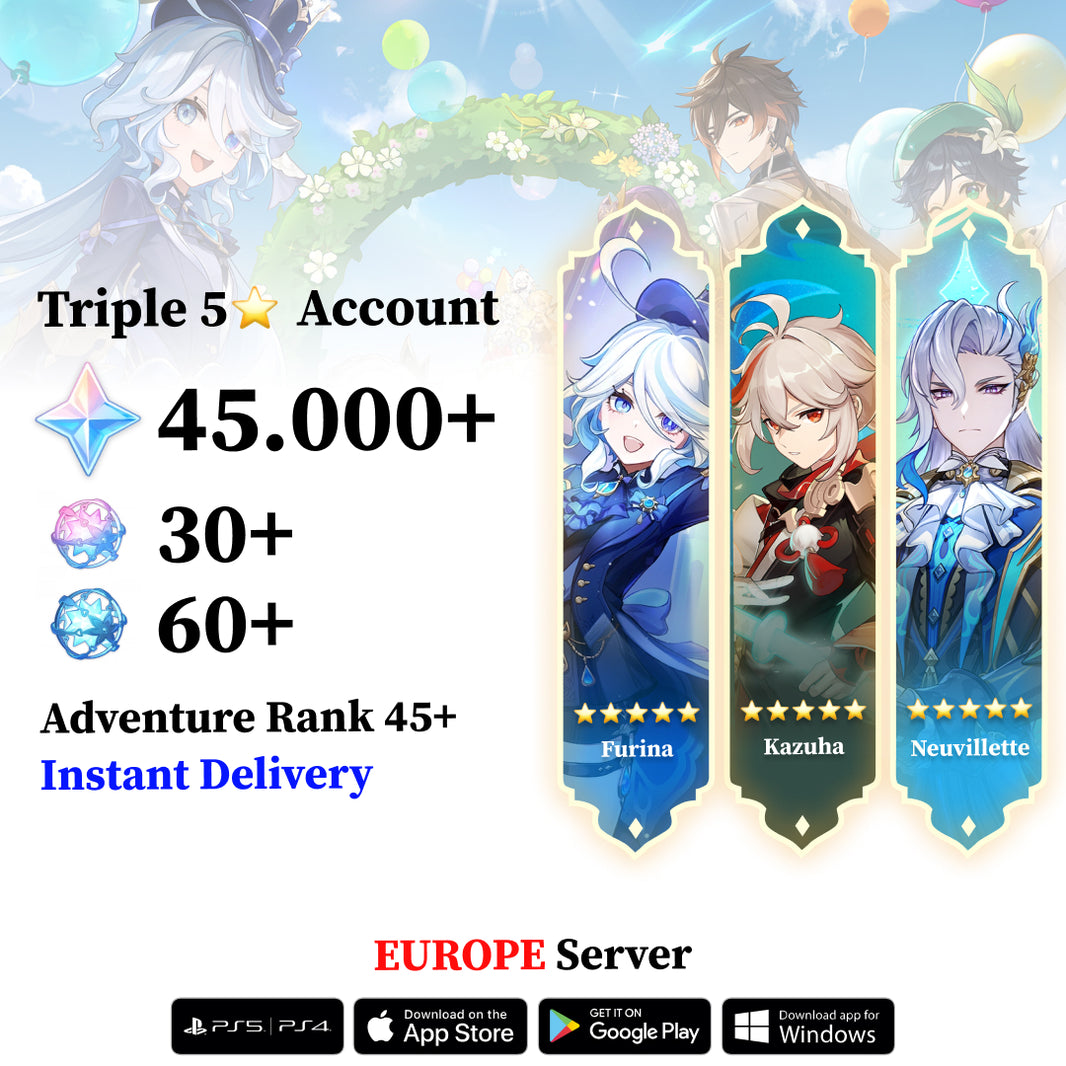 Genshin Impact Accounts for Sale – Genshin Accounts